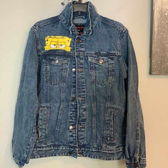 Jackets & Coats | Sponge Bob Jean Jacket | Poshmark
